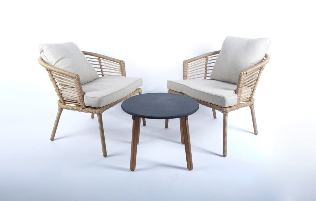 Renava Salermo - Modern Outdoor Chair Set - JJ Marble and Granite